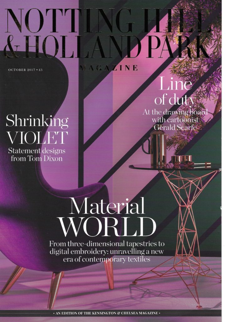 Vanderhurd | Notting Hill and Holland Park Magazine, October 2017 ...